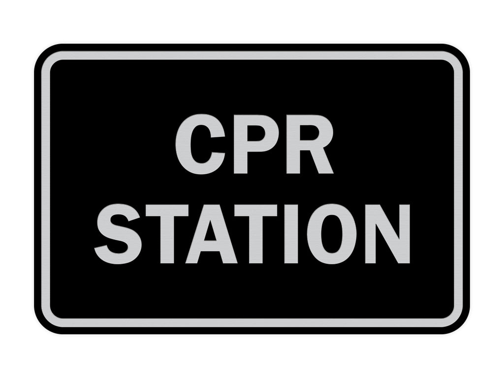 Classic CPR Station Sign – Pacific Sign and Stamp