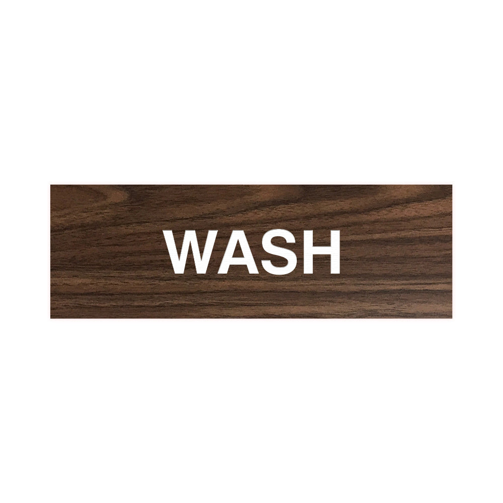 Basic Wash Sign – Pacific Sign and Stamp