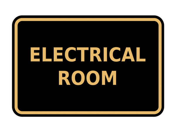 Classic Framed Electrical Room – Pacific Sign and Stamp