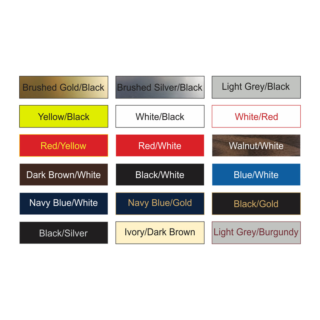 Designer Electrical Panel Sign – Pacific Sign and Stamp