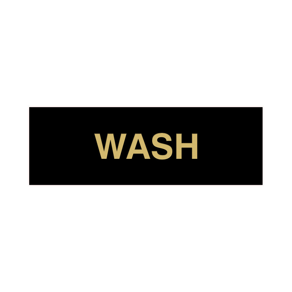Basic Wash Sign – Pacific Sign and Stamp