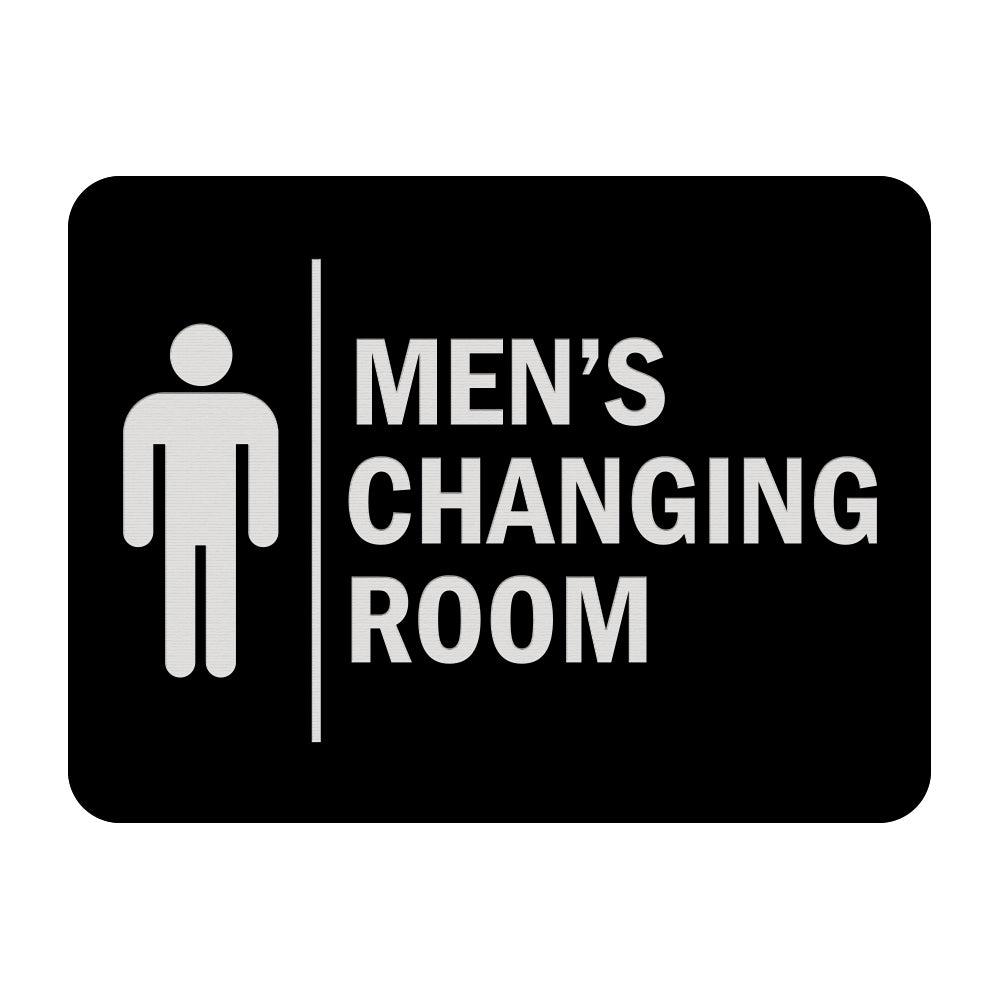 Signs ByLITA Classic Framed Men's Changing Room Wall or Door Sign ...