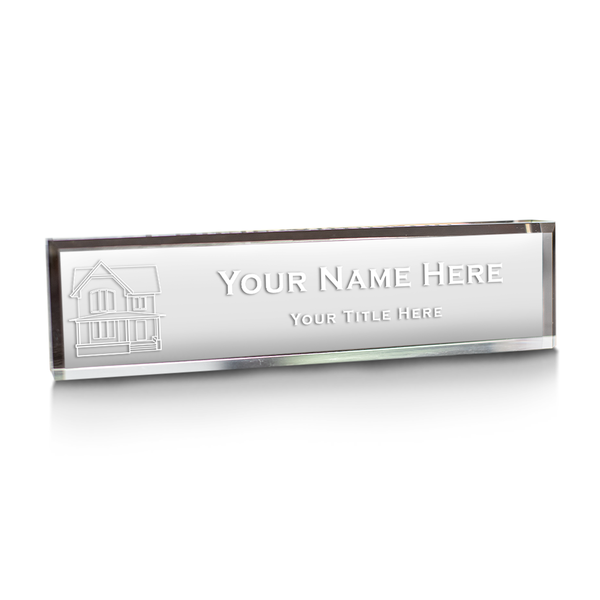 Realtor Themed, Personalized Acrylic Desk Sign for Realtors and Real E ...