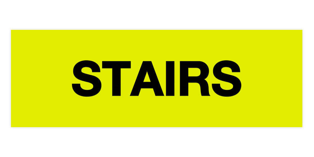 Basic Stairs Sign – Pacific Sign and Stamp
