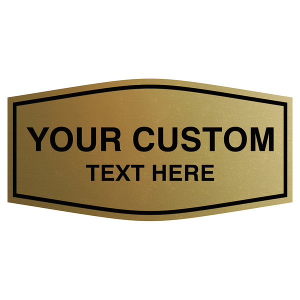 Custom Fancy Sign – Pacific Sign and Stamp