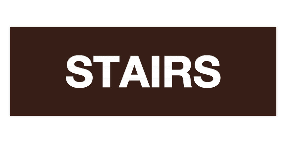Basic Stairs Sign – Pacific Sign and Stamp
