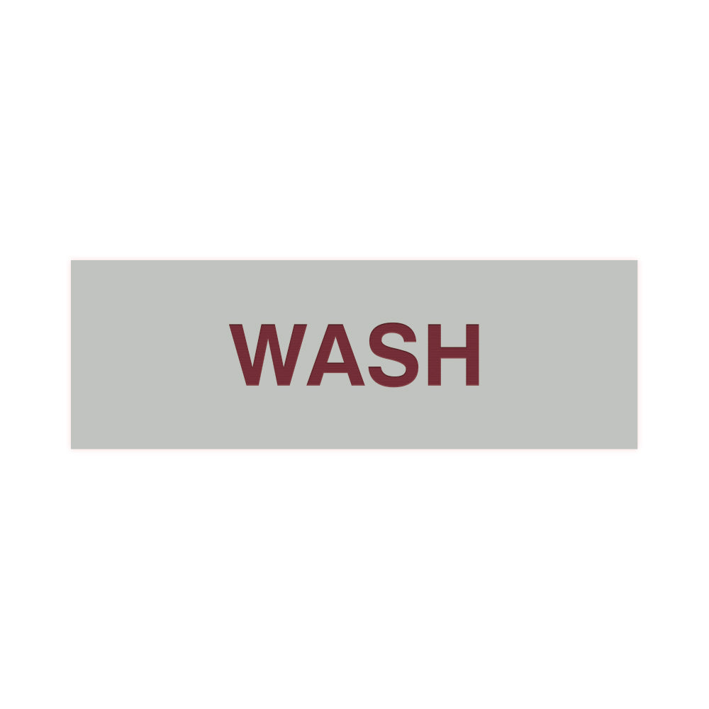 Basic Wash Sign – Pacific Sign and Stamp