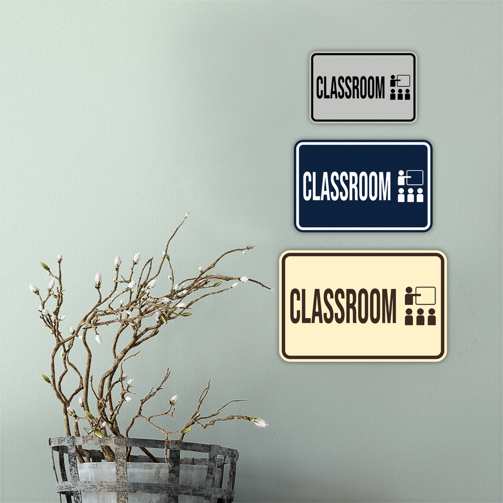 Classic Framed Classroom Wall or Door Sign – Pacific Sign and Stamp