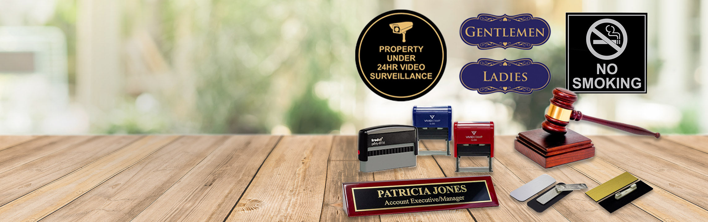 Pacific Sign and Stamp | Custom Business Rubber Stamps & Office Signs