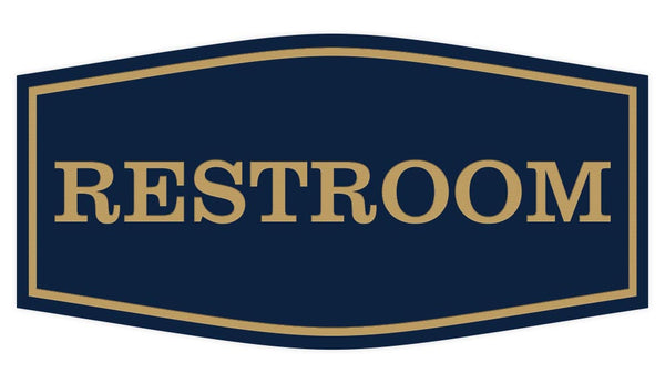 Fancy Restroom Sign – Pacific Sign and Stamp