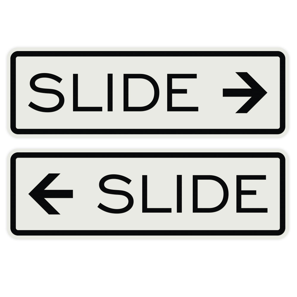 Classic Slide Door Sign – Pacific Sign and Stamp