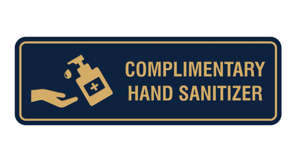 Signs ByLITA Standard Complimentary Hand Sanitizer Sign – Pacific Sign ...