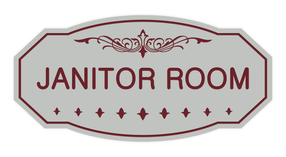 Victorian Janitor Room Sign – Pacific Sign and Stamp