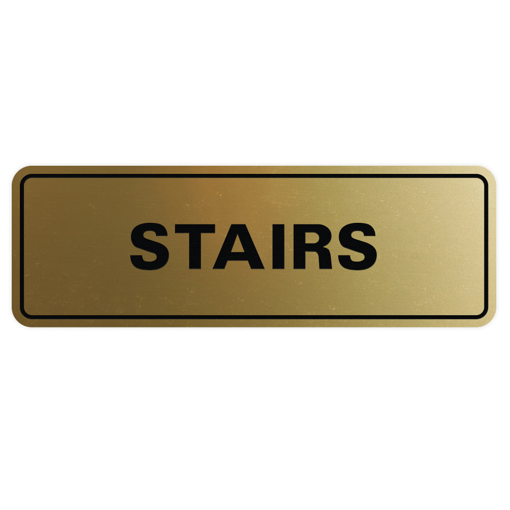 Standard Stairs Sign – Pacific Sign and Stamp
