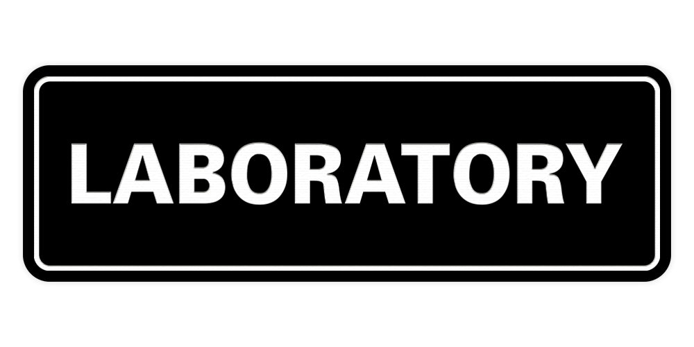 Signs ByLITA Standard Laboratory Sign – Pacific Sign and Stamp