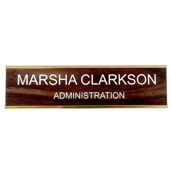 Standard Engraved Wall / Door Sign – Pacific Sign and Stamp