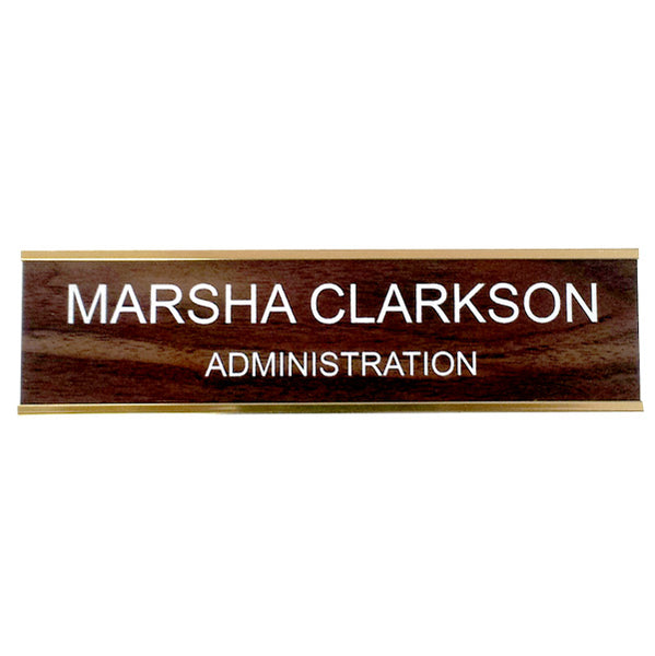 Standard Engraved Wall / Door Sign – Pacific Sign and Stamp