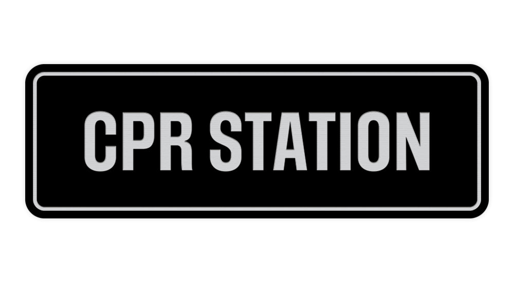 Standard Cpr Station Sign – Pacific Sign and Stamp