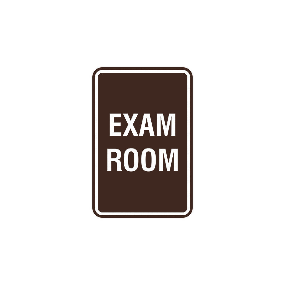 Portrait Round Exam Room Sign – Pacific Sign and Stamp