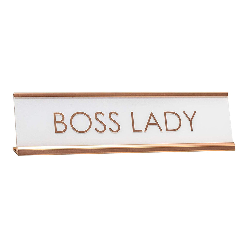 Boss Lady Novelty Desk Sign – Pacific Sign and Stamp
