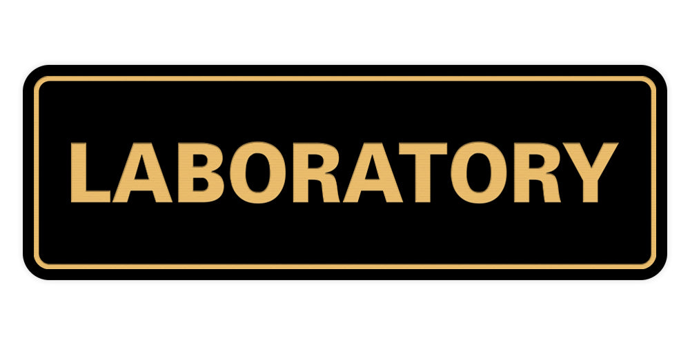 Signs ByLITA Standard Laboratory Sign – Pacific Sign and Stamp