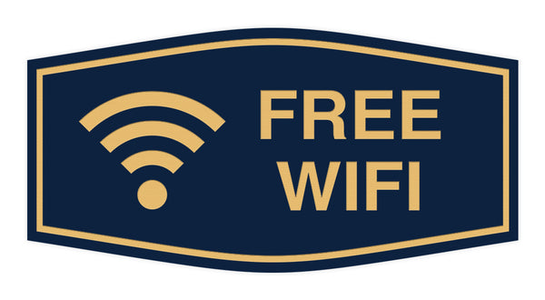 Signs ByLITA Fancy Signs ByLITA Fancy Free Wifi Sign – Pacific Sign and ...