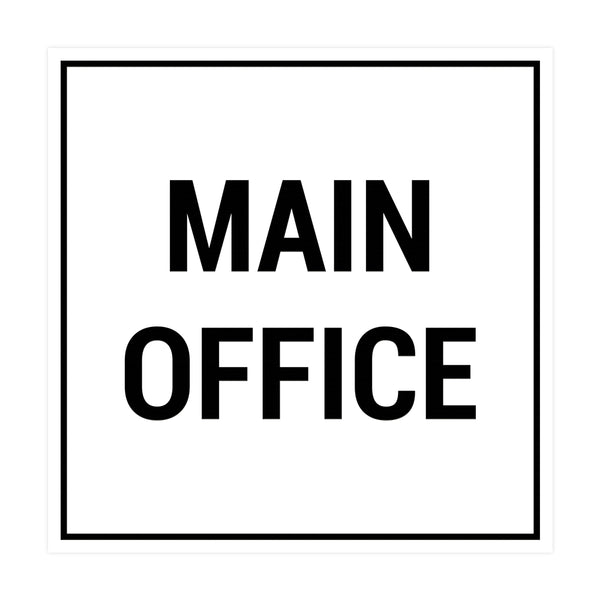Signs ByLITA Square Main Office Sign – Pacific Sign and Stamp