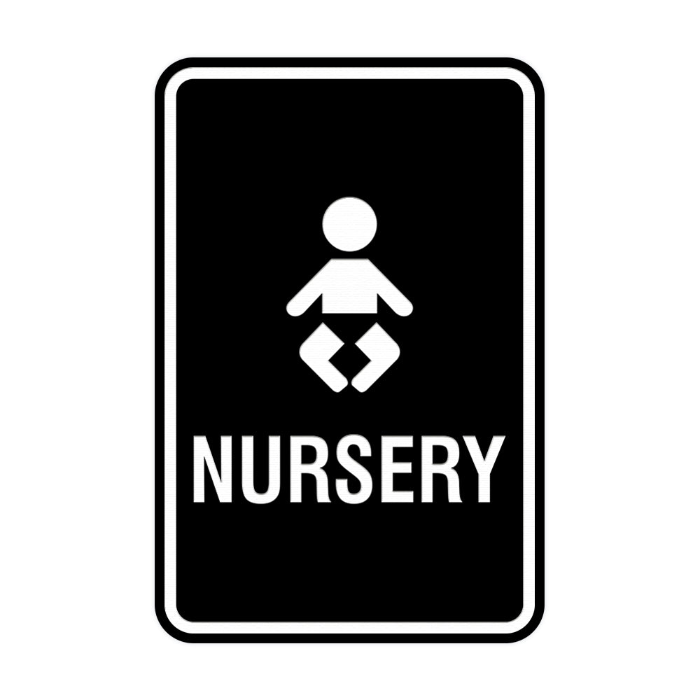 Portrait Round Nursery Sign – Pacific Sign and Stamp