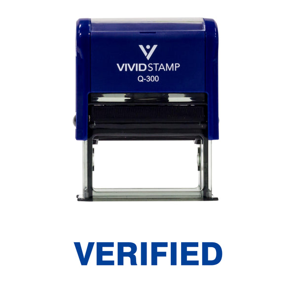 Verified Self Inking Rubber Stamp – Pacific Sign and Stamp