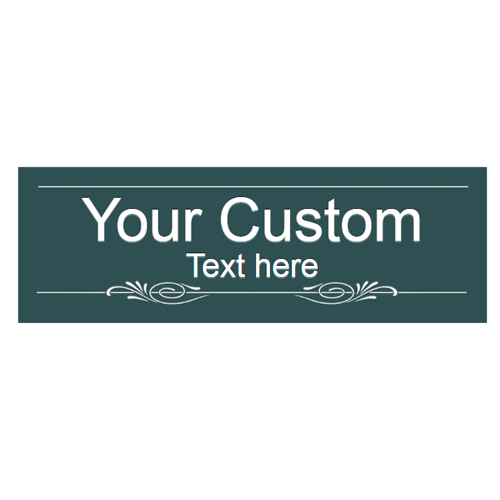 Custom Decorative Design – Pacific Sign and Stamp