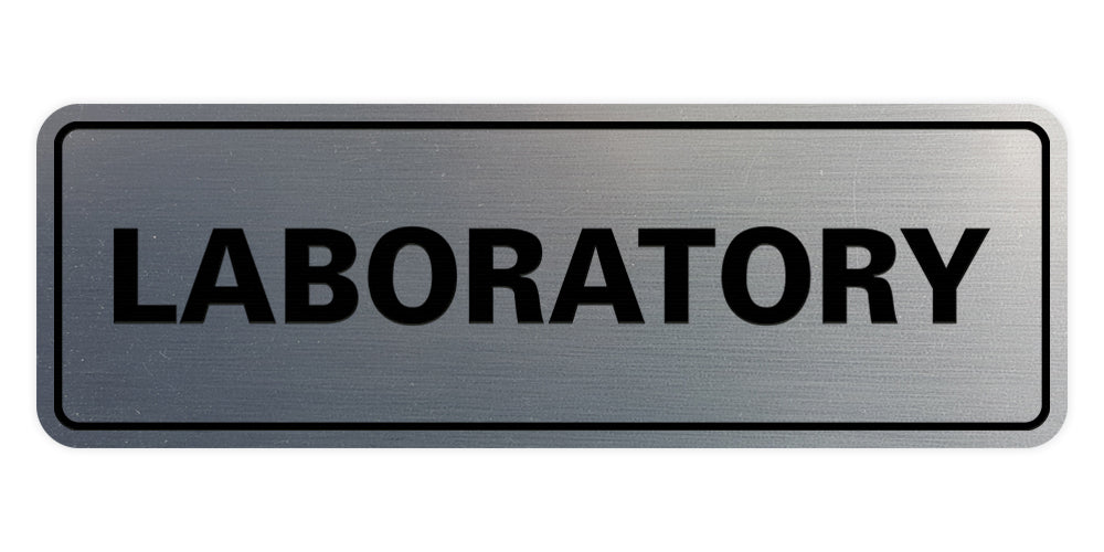 Signs ByLITA Standard Laboratory Sign – Pacific Sign and Stamp