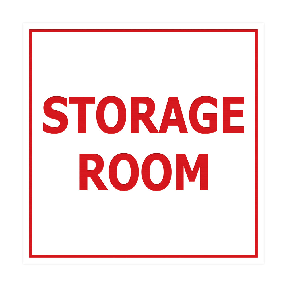 Signs ByLITA Square Storage Room Sign – Pacific Sign and Stamp