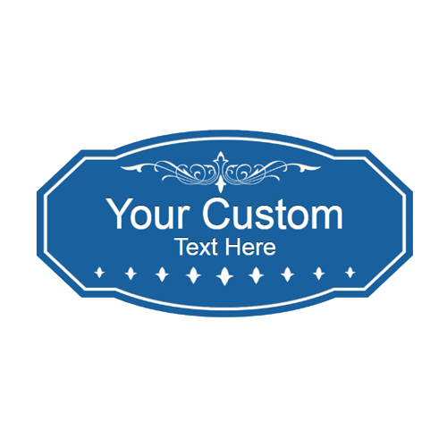 Custom Victorian Sign – Pacific Sign and Stamp